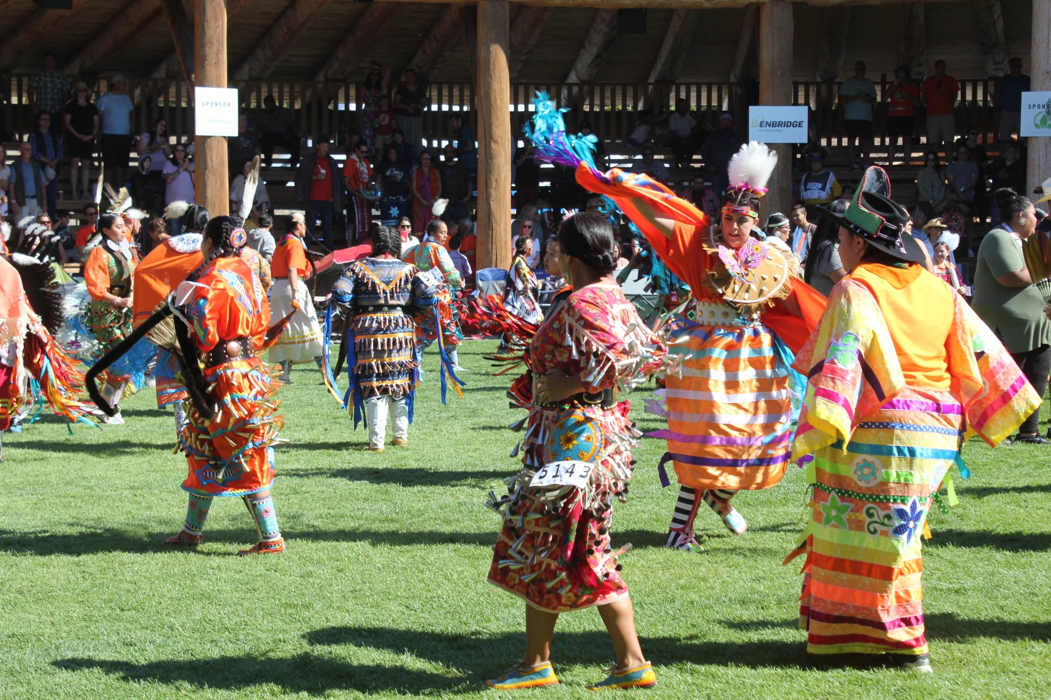 WLFN powwow dancers don orange as ‘symbol of resilience’