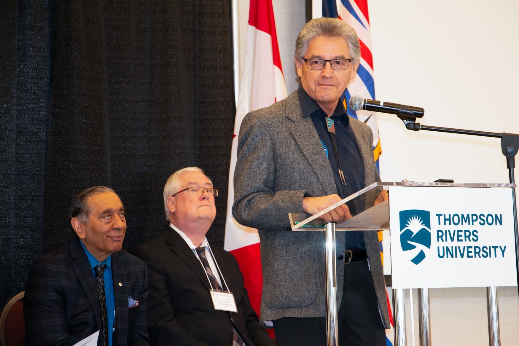 ‘They’re big moccasins to fill’: Outgoing TRU chancellor honoured